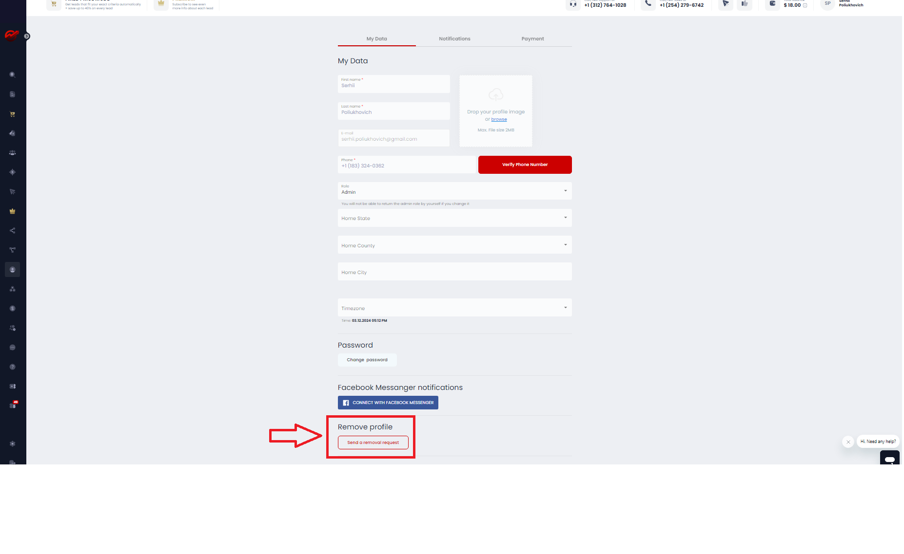 How to remove my account? – iSpeedToLead